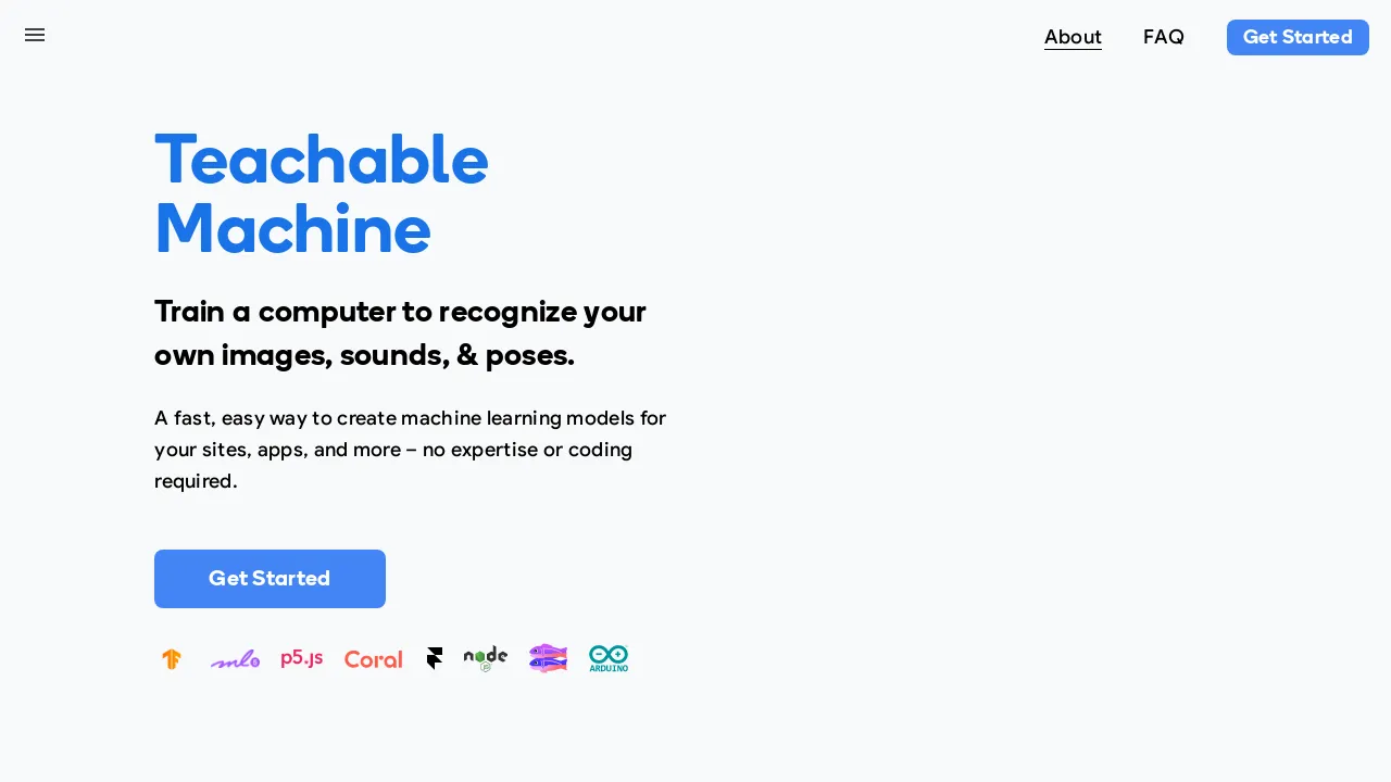 Teachable Machine - BestofAI